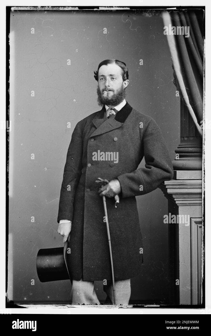 Portrait of Lord Edward Clinton, a British nobleman and military ...