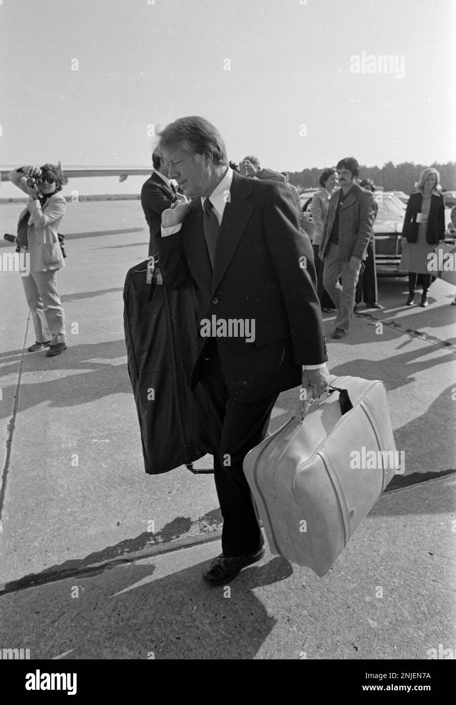 President elect Jimmy Carter, wife Rosalynn, daughter Amy and son Chip ...