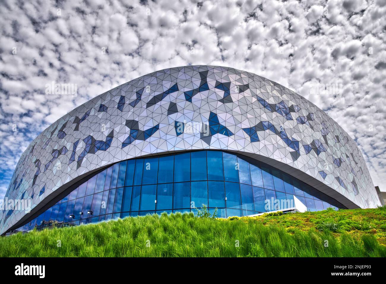Toronto, Ontario / Canada - May 28, 2017: Reflection of the glass ...