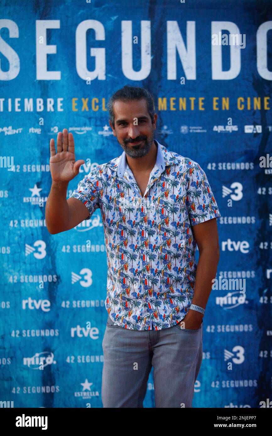 Film director Javier Ruiz Caldera poses at the photocall for the film ...