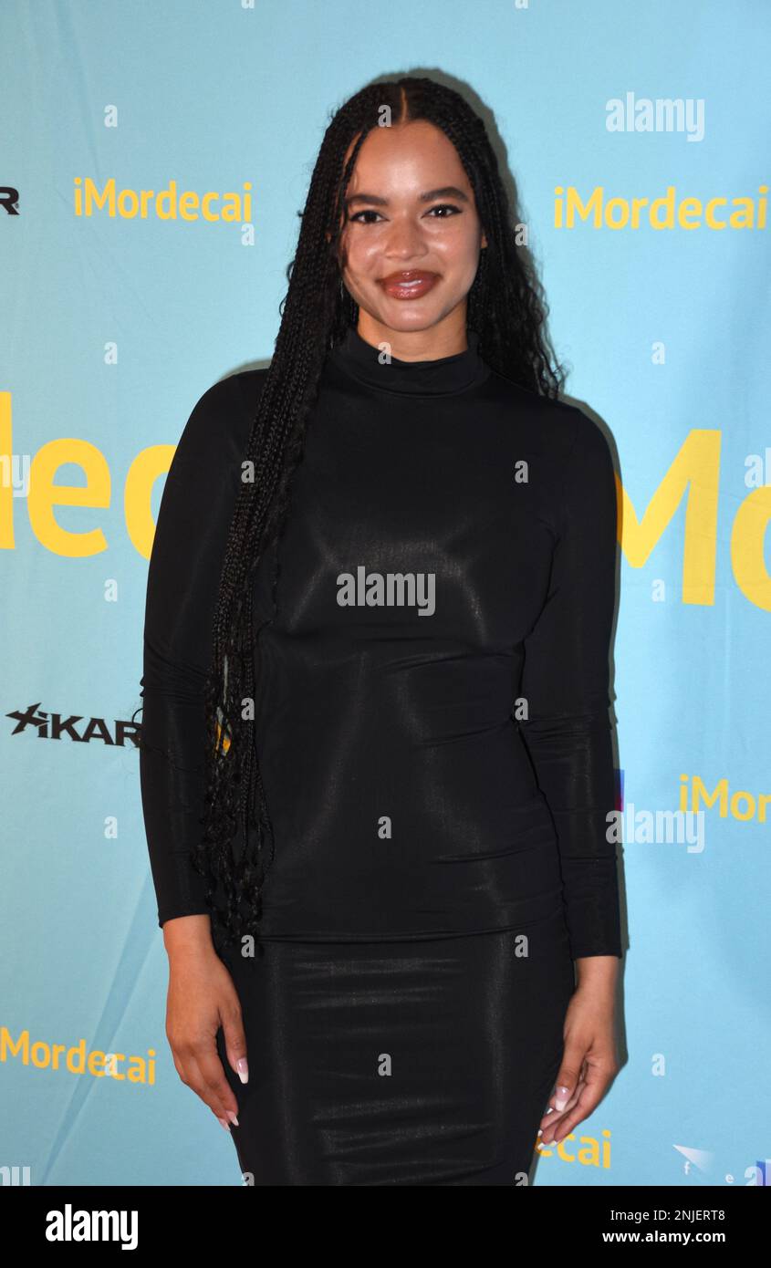 New York, NY, USA. 22nd Feb, 2023. Azia Hale at the NY premiere ...