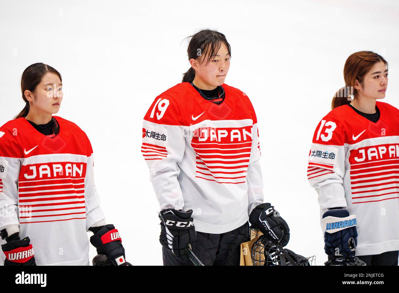 Makoto Ito is awarded best player of Japan after the IIHF World ...