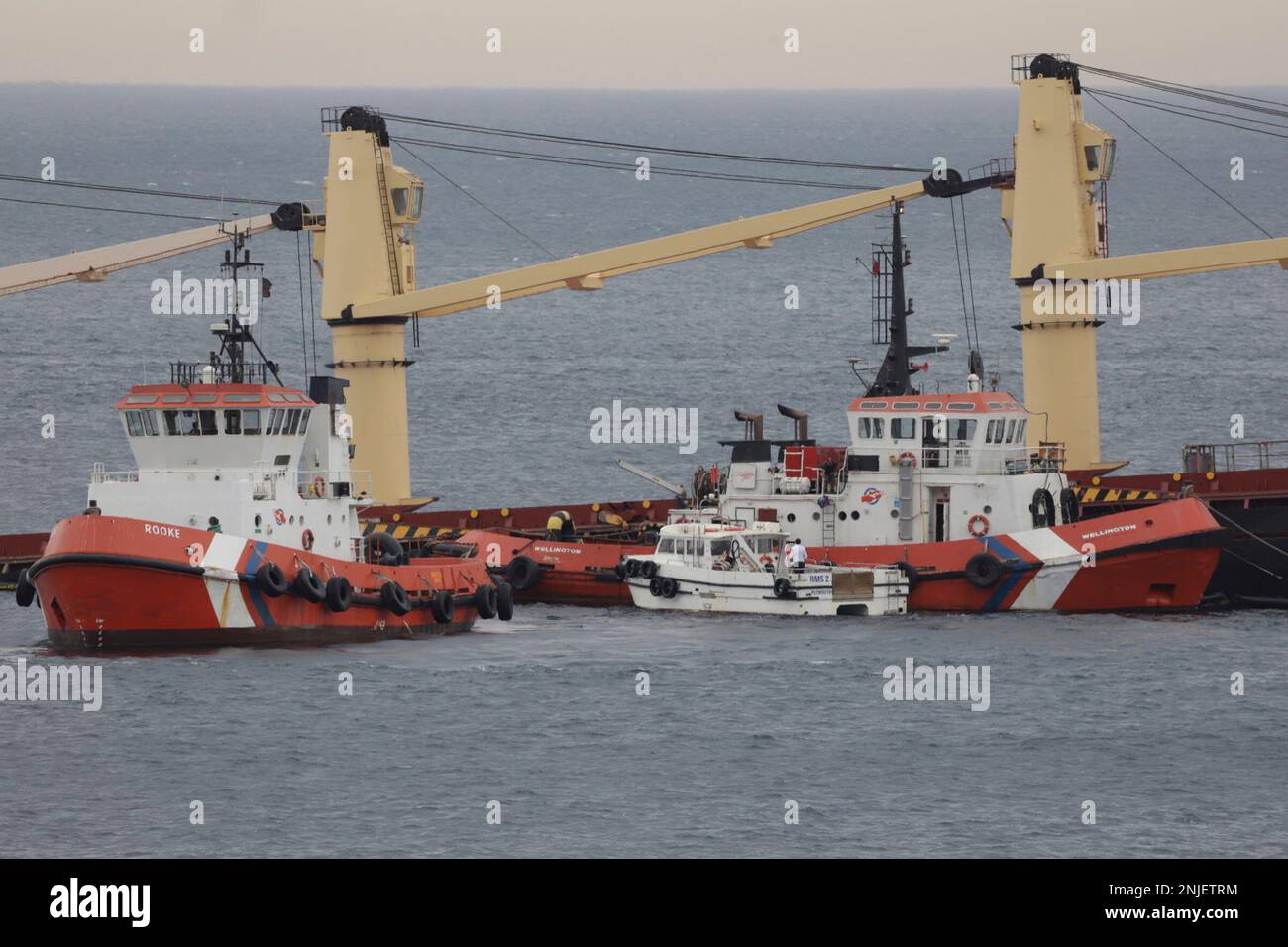 Salvage teams are still assessing and planning the way forward to ...