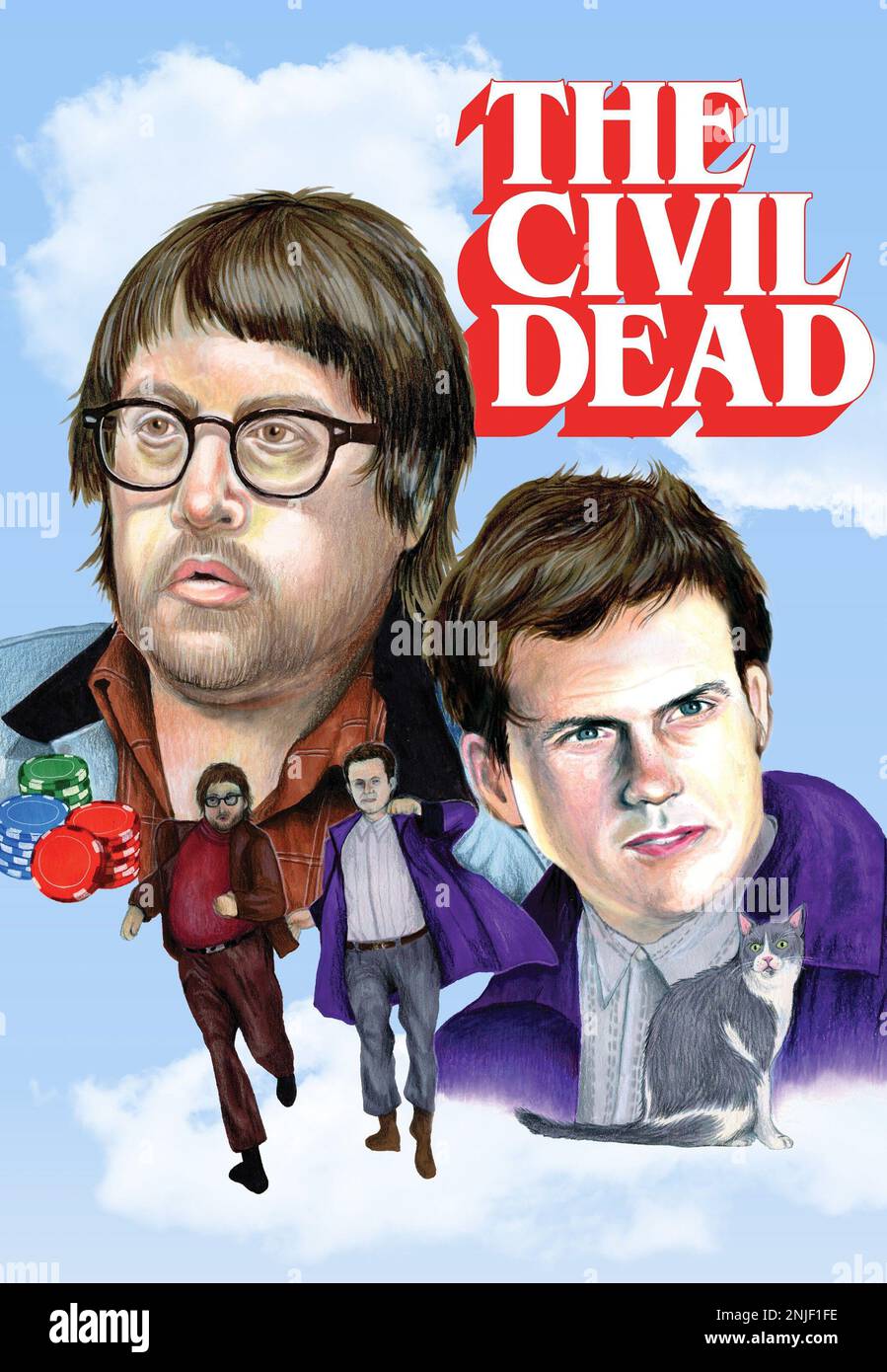 THE CIVIL DEAD, poster, from left: Clay Tatum, Whitmer Thomas, 2022 ...