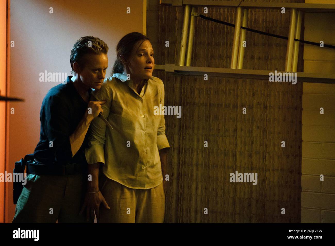 DARKLANDS, (aka LINE OF FIRE), from left: Nadine Garner, Samantha Tolj ...