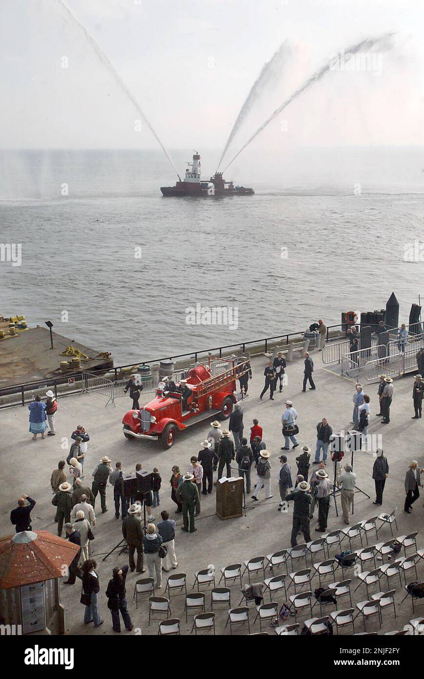 ALCATRAZ 125LH.tif The original 1934 Alcatraz fire engine, which has ...