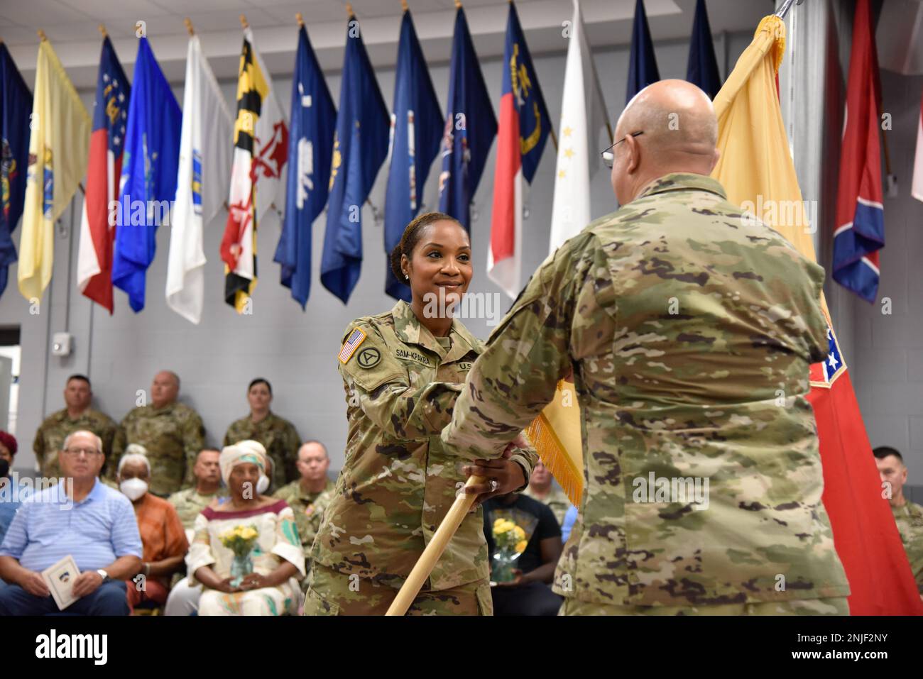 Lt. Col. Odessa K. Sam-Kpakra assumed command of the 230th Special ...