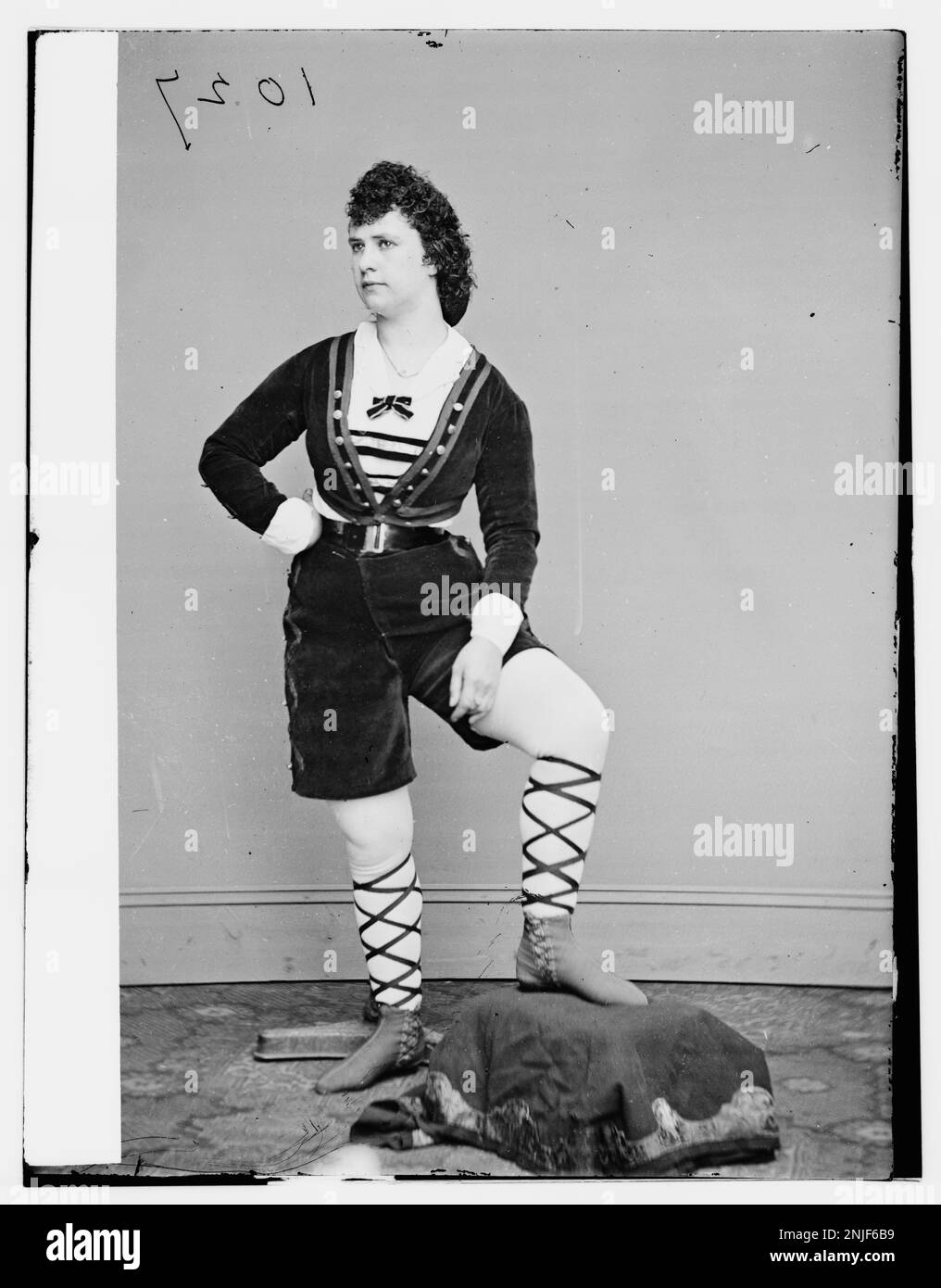 Portrait of Laura Le Clair, captured as part of the Library of Congress ...