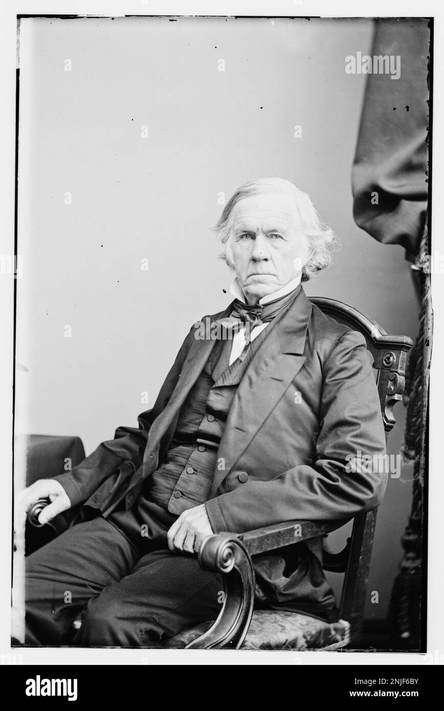 Portrait of Judge O'Collins, a judicial figure in 19th-century America ...