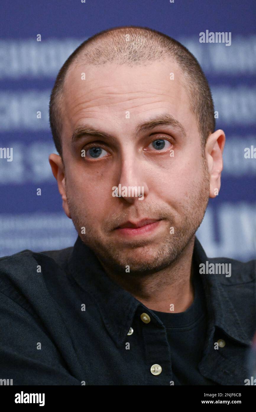 Brandon Cronenberg attending the Infinity Pool Press Conference as part ...
