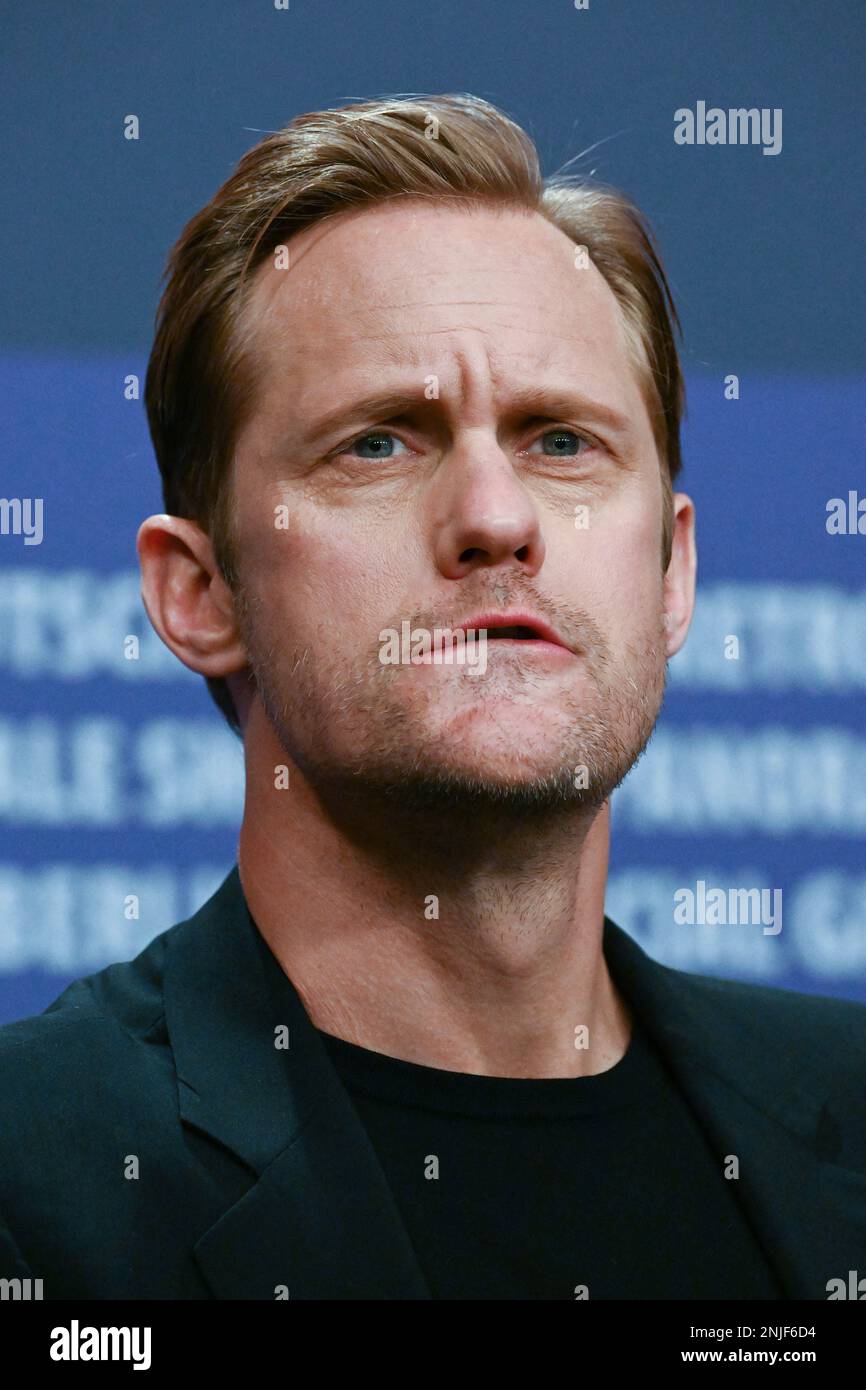 Alexander Skarsgard attending the Infinity Pool Press Conference as ...