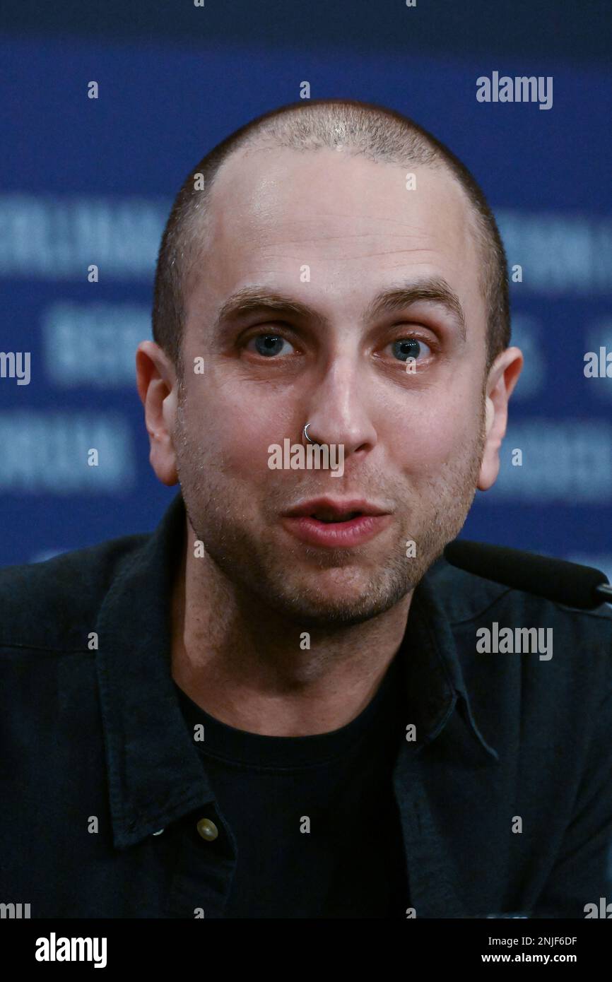 Brandon Cronenberg attending the Infinity Pool Press Conference as part ...