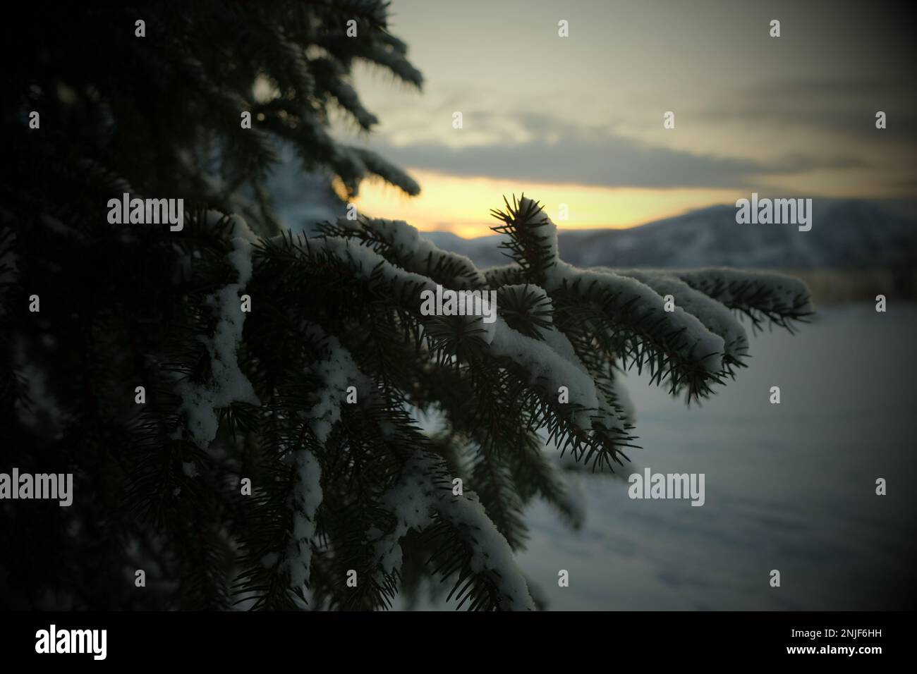 Panorama innevato hi-res stock photography and images - Alamy