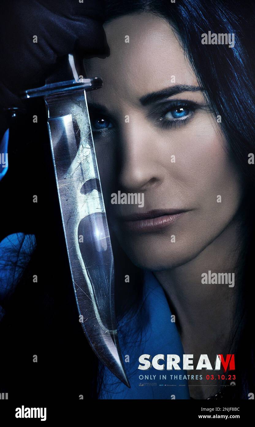 SCREAM VI, (aka SCREAM 6), character poster, Courteney Cox, 2023 ... SCREAM VI, (aka SCREAM 6), character poster, Courteney Cox, 2023 ...
