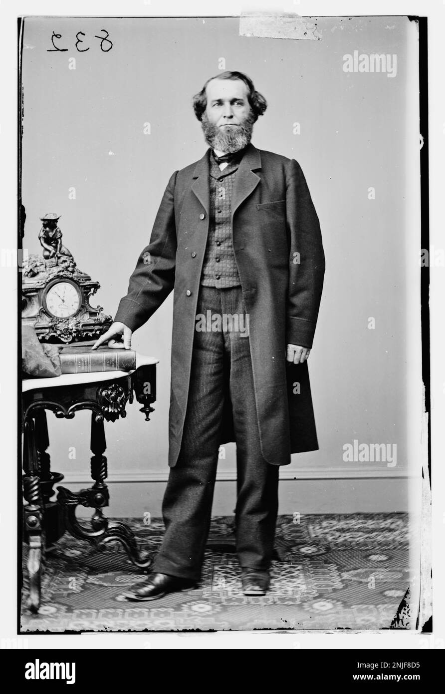 Portrait of Hon. James Cameron Allen, a 19th century political figure ...
