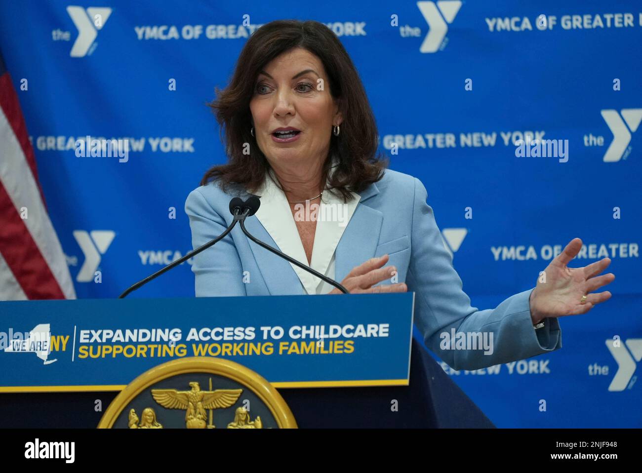 Photo by: John Nacion/STAR MAX/IPx 2022 8/30/22 Governor Kathy Hochul ...