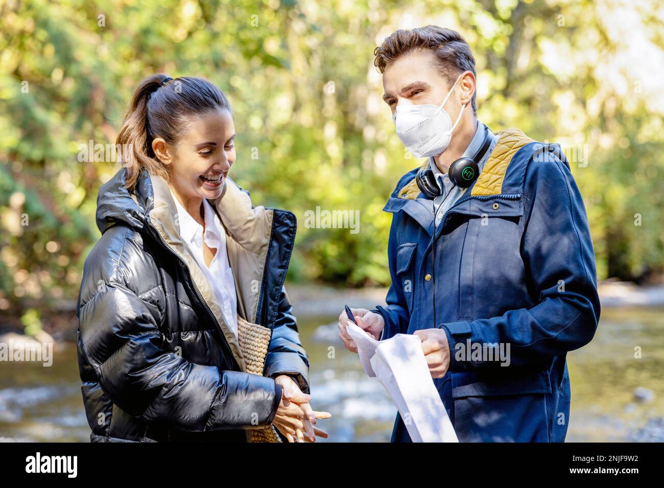 SOMEBODY I USED TO KNOW, from left: Alison Brie, director Dave Franco ...