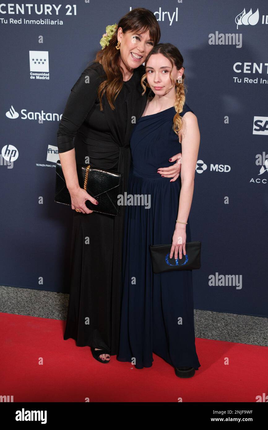 Madrid, Spain. 22nd Feb, 2023. Mabel Lozano and Roberta Campoy attend ...