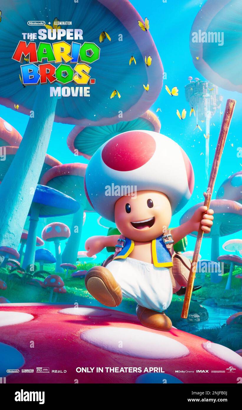 THE SUPER MARIO BROS. MOVIE, US character poster, Toad (voice: Keegan ...