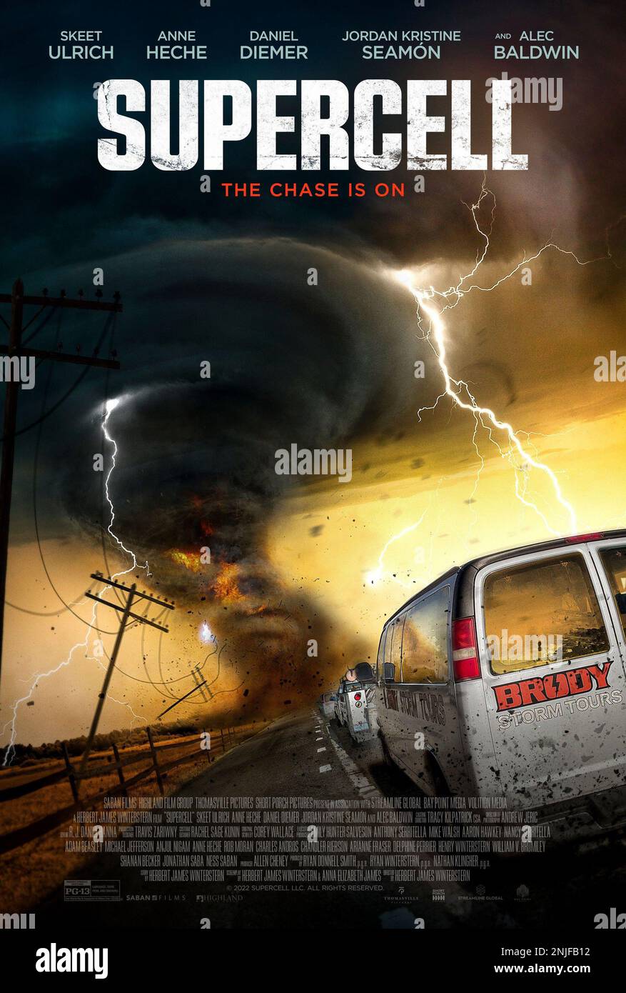 SUPERCELL, poster, 2023. © Saban Films / Courtesy Everett Collection ...