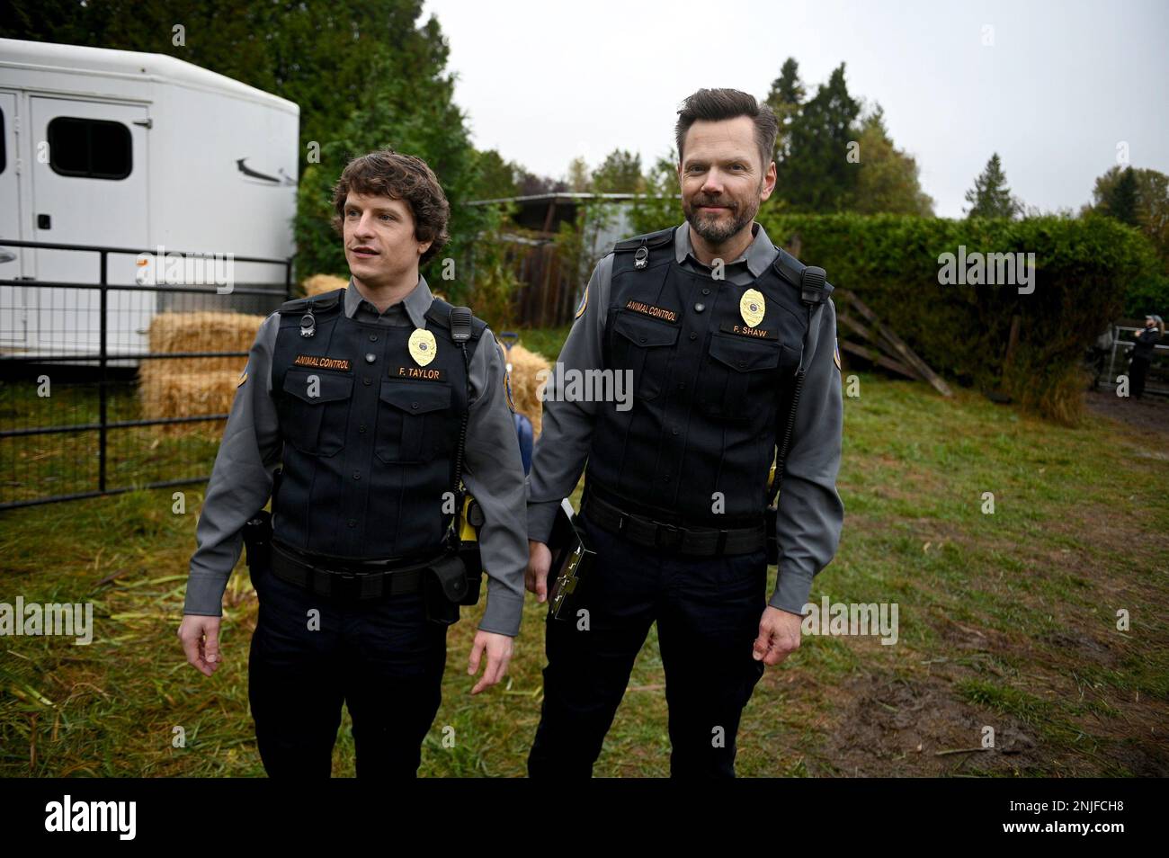 ANIMAL CONTROL, from left:Michael Rowland, Joel McHale, Weasels and ...