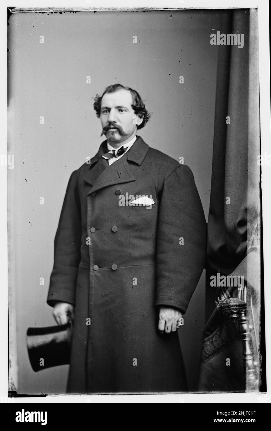 Portrait of Joseph Coburn, a historical figure. The image is part of ...