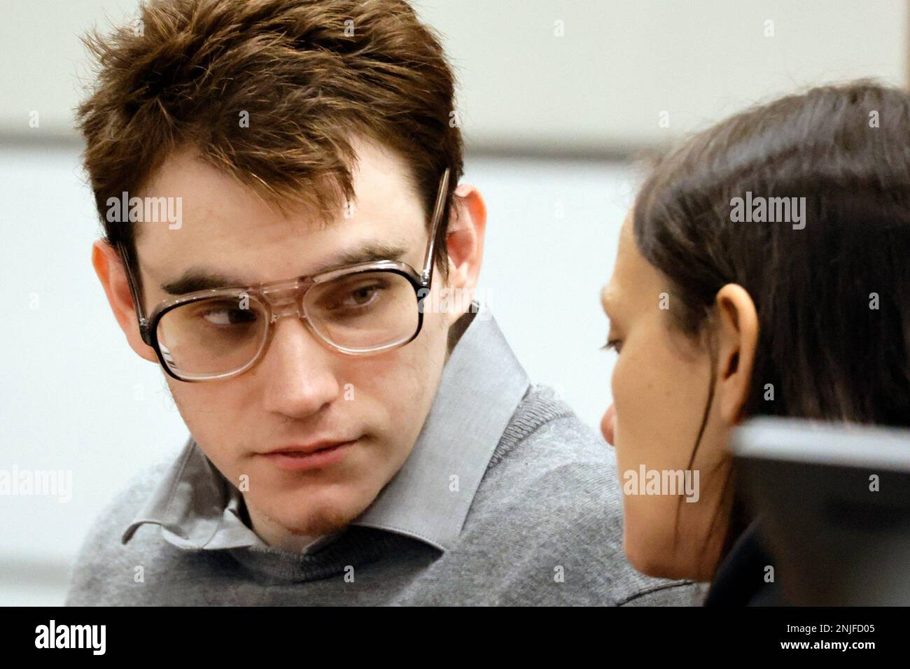 Marjory Stoneman Douglas High School shooter Nikolas Cruz speaks with ...