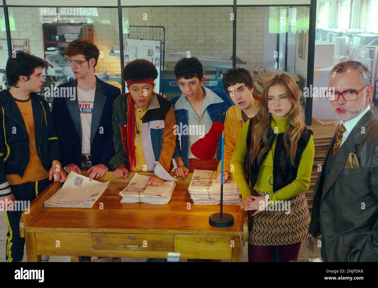 EVA LASTING, (aka LA PRIMERA VEZ), from left: Brandon Figueredo, Julian ...