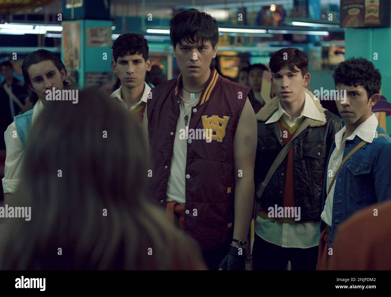 EVA LASTING, (aka LA PRIMERA VEZ), Angelo Valotta (center), Sergio ...