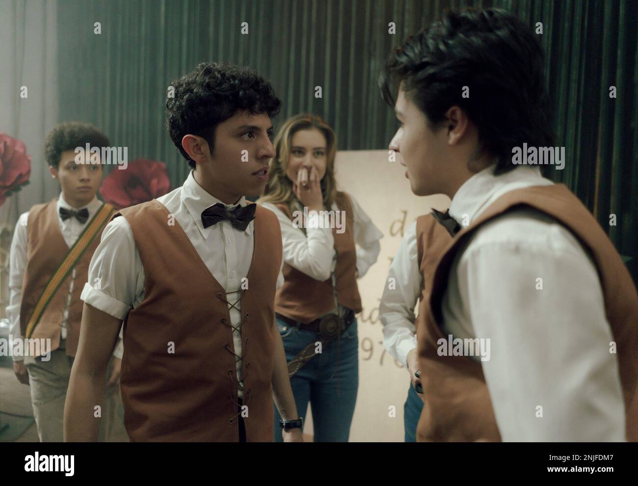 EVA LASTING, (aka LA PRIMERA VEZ), from left: Sergio Palau, Brandon ...