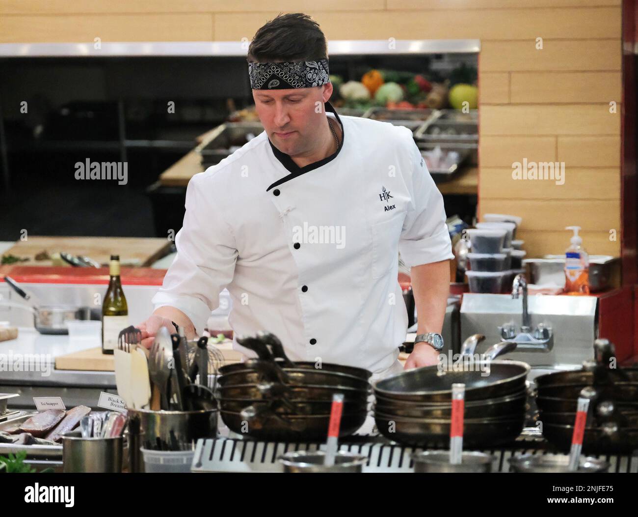 HELL'S KITCHEN, contestant Alex Belew, Lights, Camera, Sabotage ...