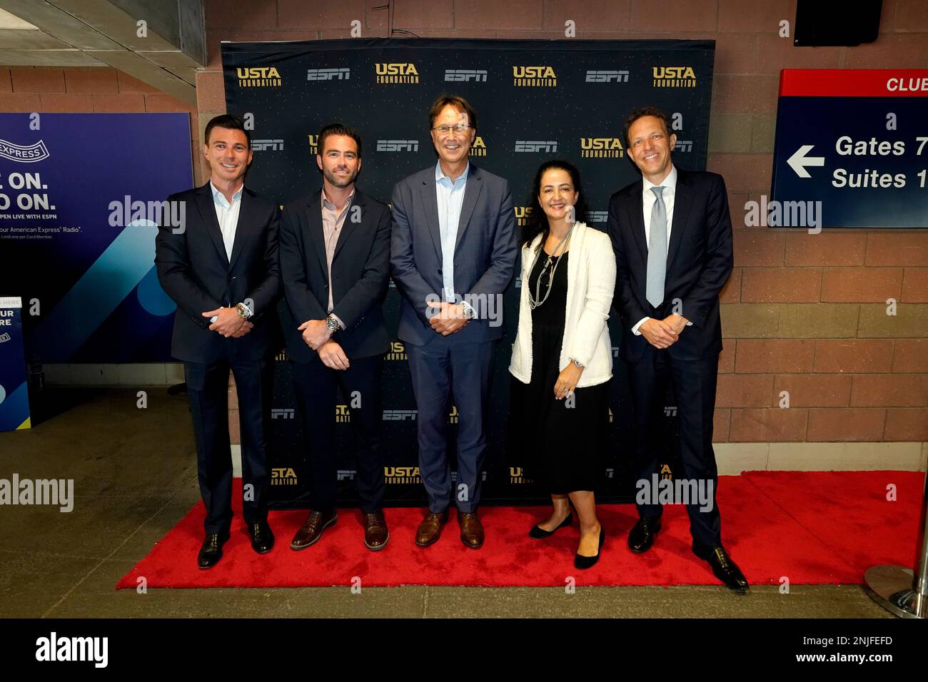 Guests at the USTA Foundation Opening Night Gala at the 2022 US Open ...