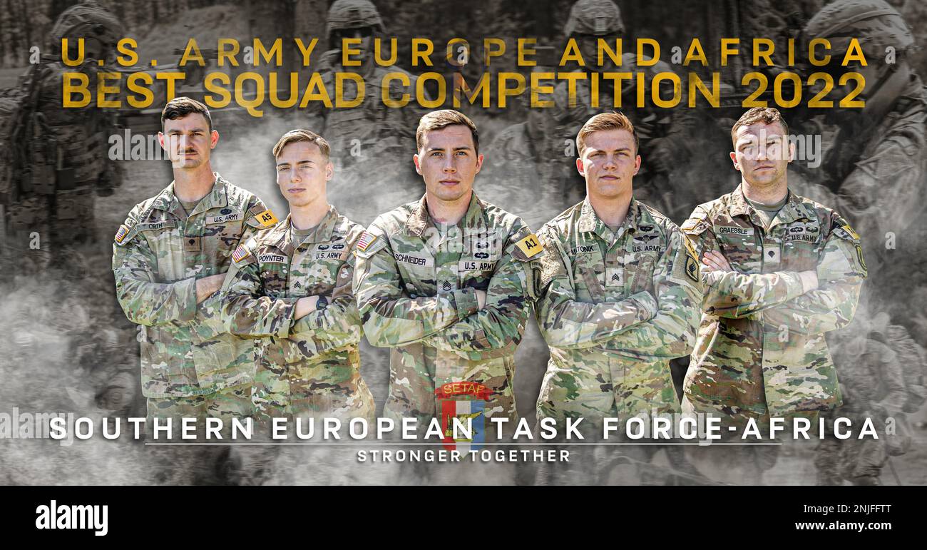 Southern European Task Force-Africa team illustration for U.S. Army ...