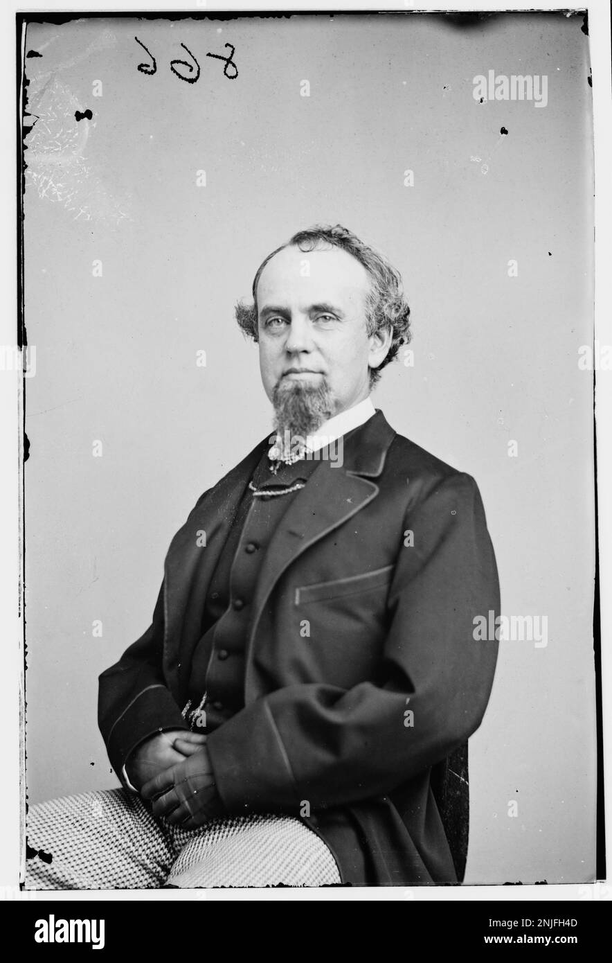 Portrait of Judge Brady, a prominent judicial figure, captured as part ...