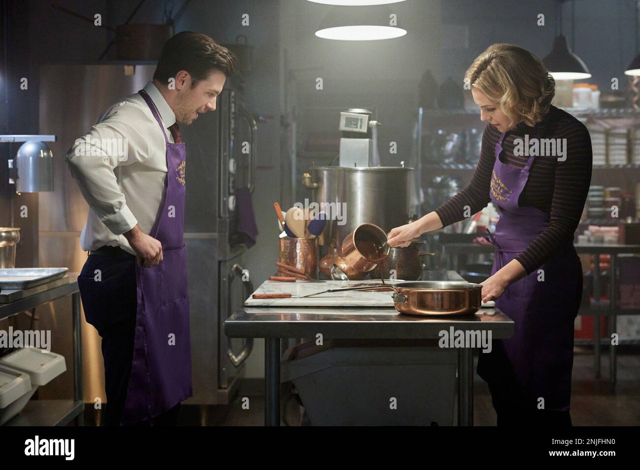 SWEETER THAN CHOCOLATE, from left: Dan Jeannotte, Eloise Mumford ...