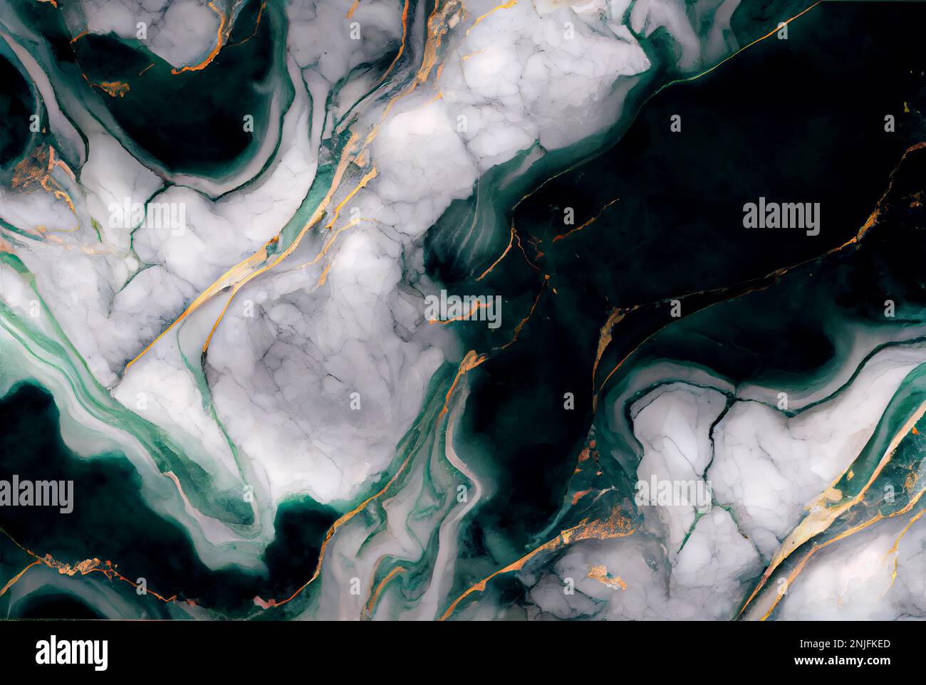 White marble with gold and green emerald surface abstract background ...