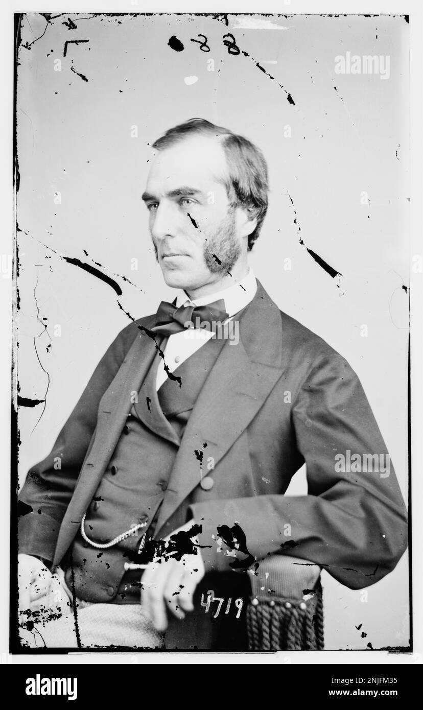 Portrait of Goldwin Smith, a prominent figure in 19th-century ...