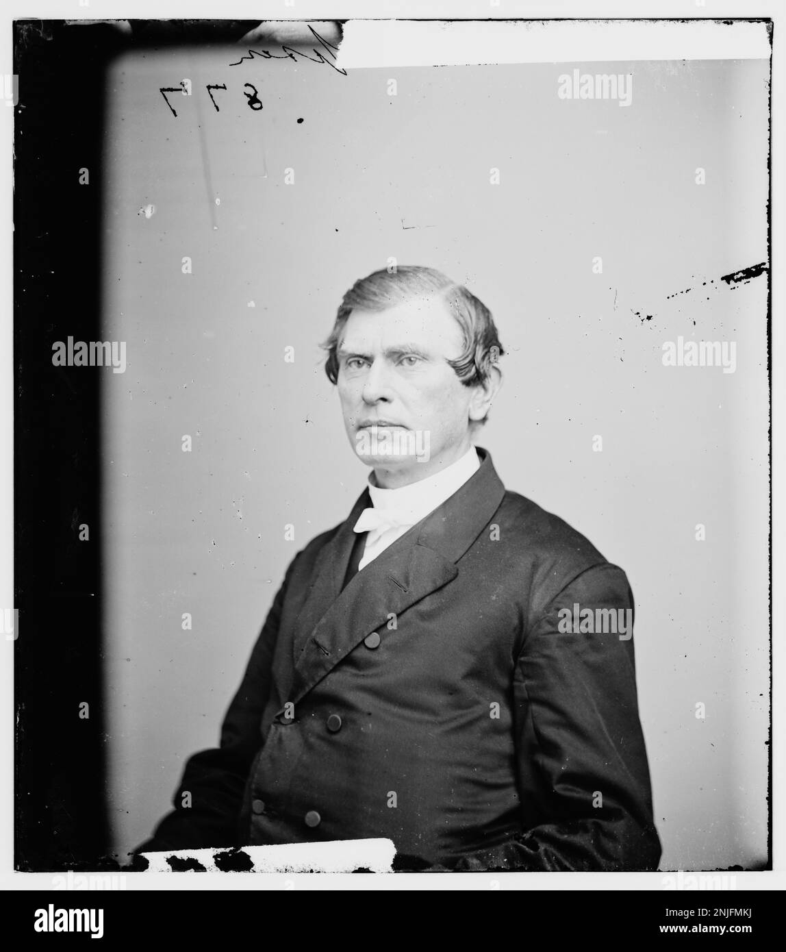 Portrait of Bishop Matthew Simpson, part of the Brady-Handy Collection ...