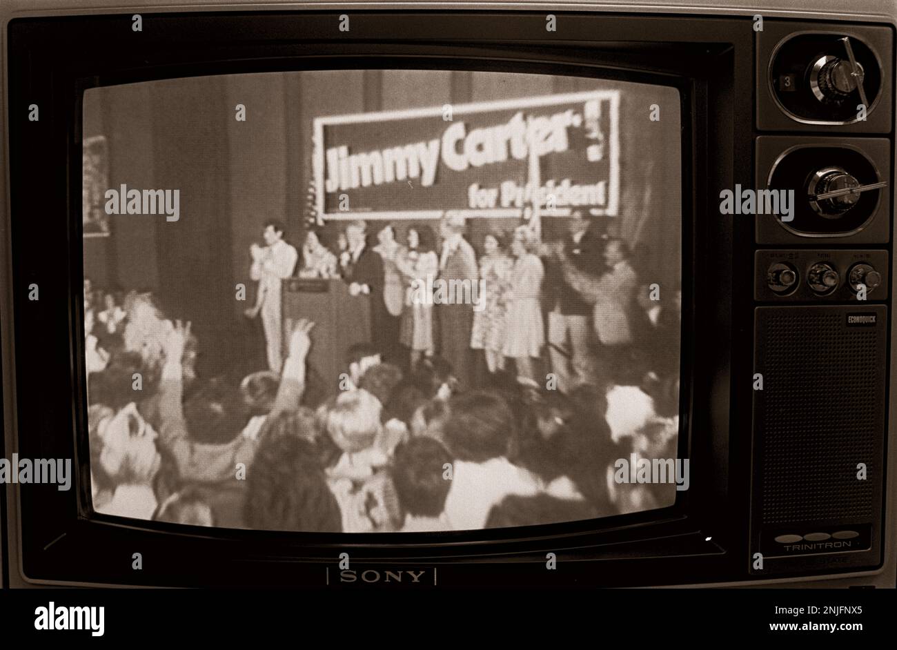 1976 television ads for Democratic Presidential candidate Jimmy Carter ...