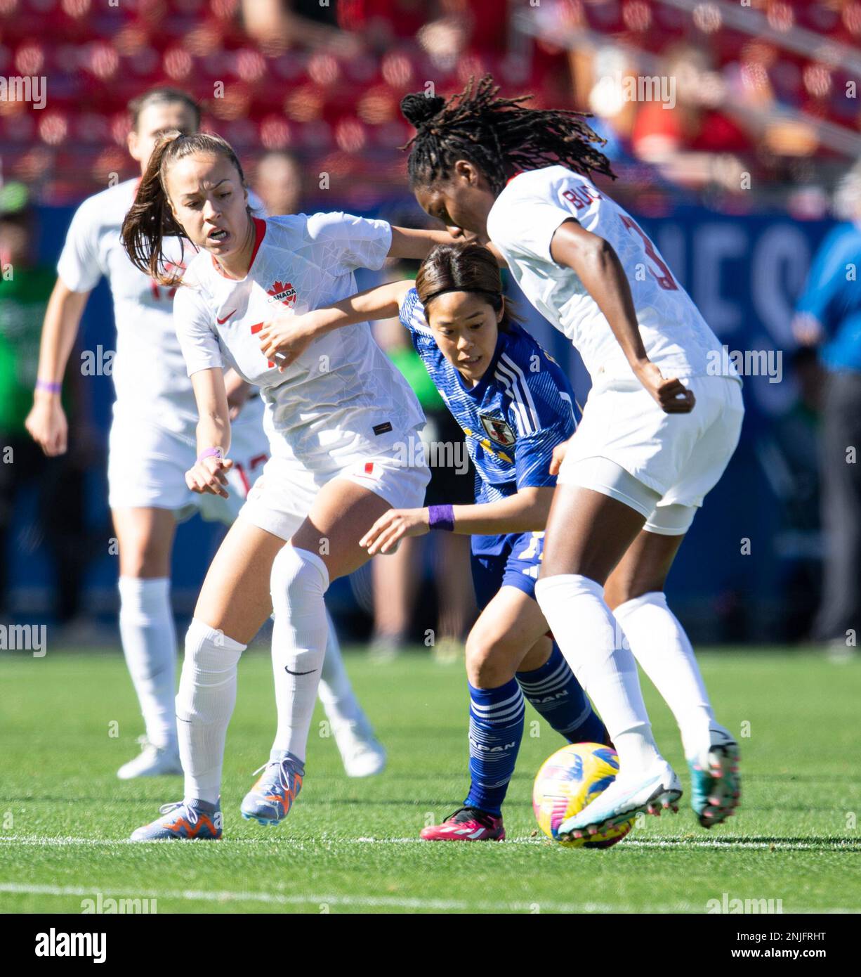 Frisco, Texas, USA. 22nd Feb, 2023. Japanese player #11 RIKAKO ...
