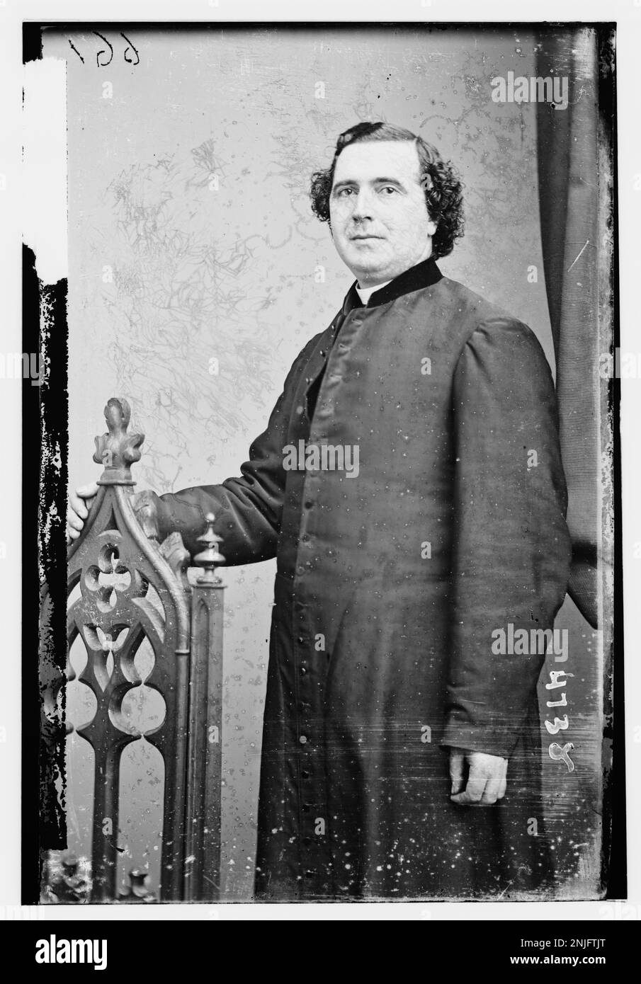 Portrait of Rev. Larkin from the Brady-Handy Collection at the Library ...