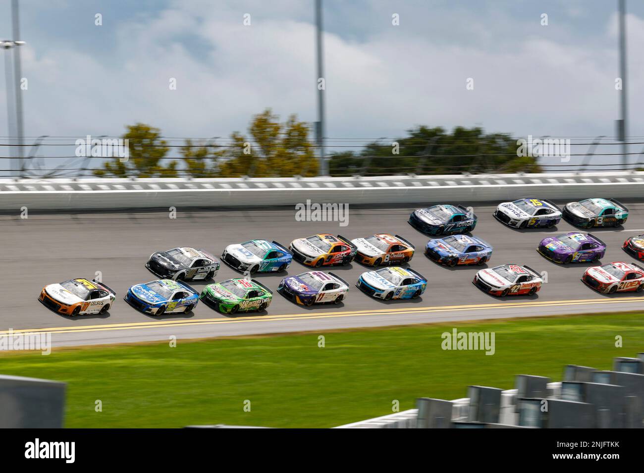 DAYTONA, FL - AUGUST 28: Justin Haley (#31 Kaulig Racing LeafFilter ...