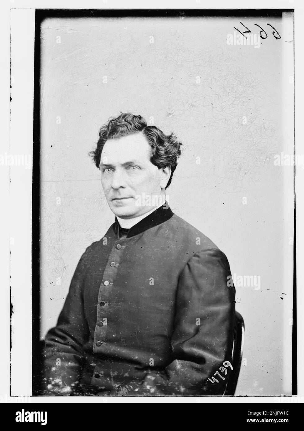 Portrait of Rev. Father McNulty, a religious leader captured in the ...