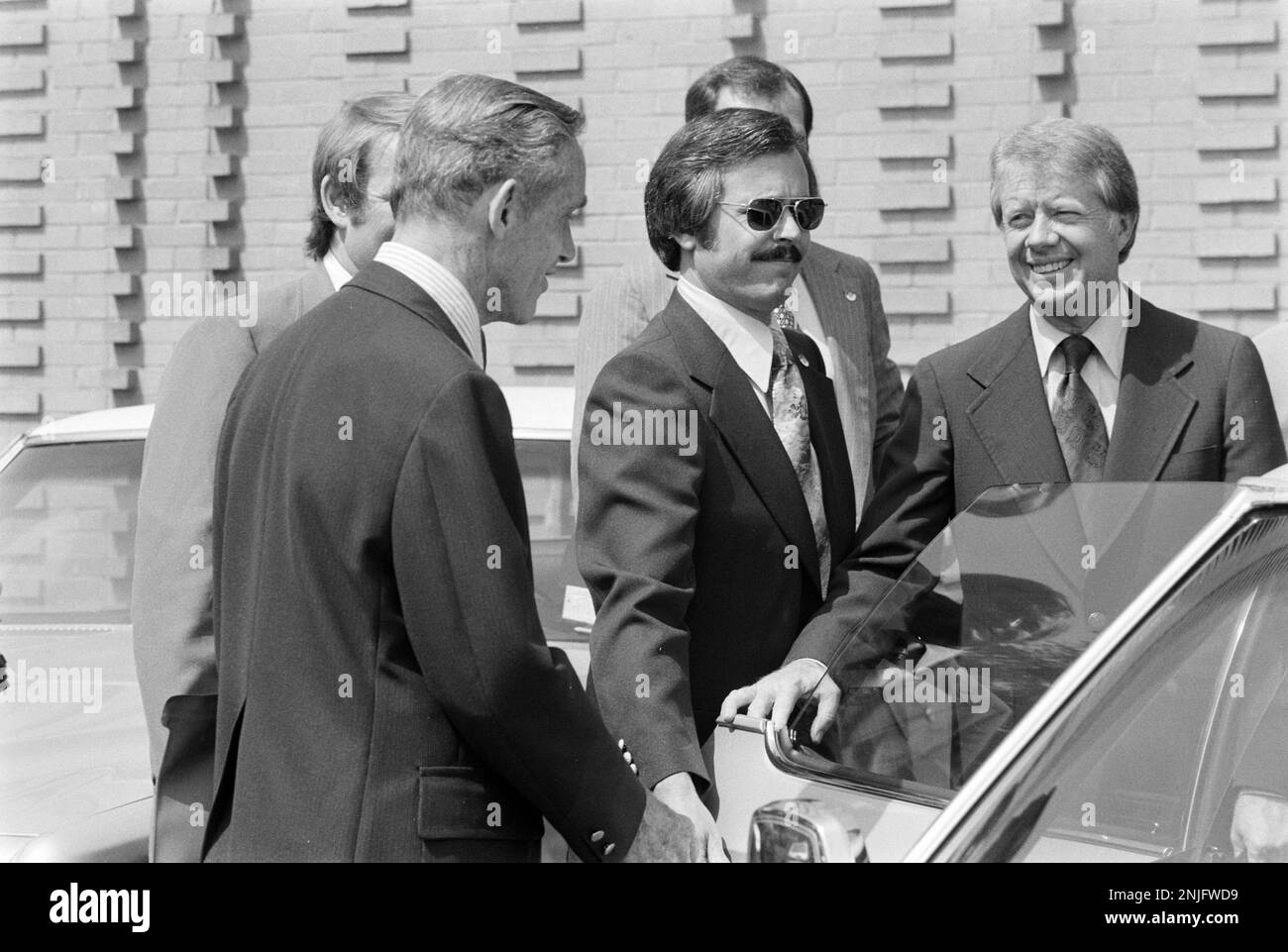 President Jimmy Carter in Calhoun, Georgia Stock Photo - Alamy