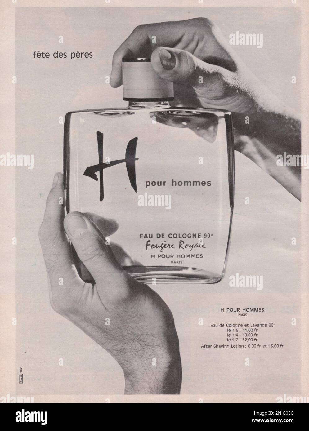 H pour homme hi-res stock photography and images - Alamy