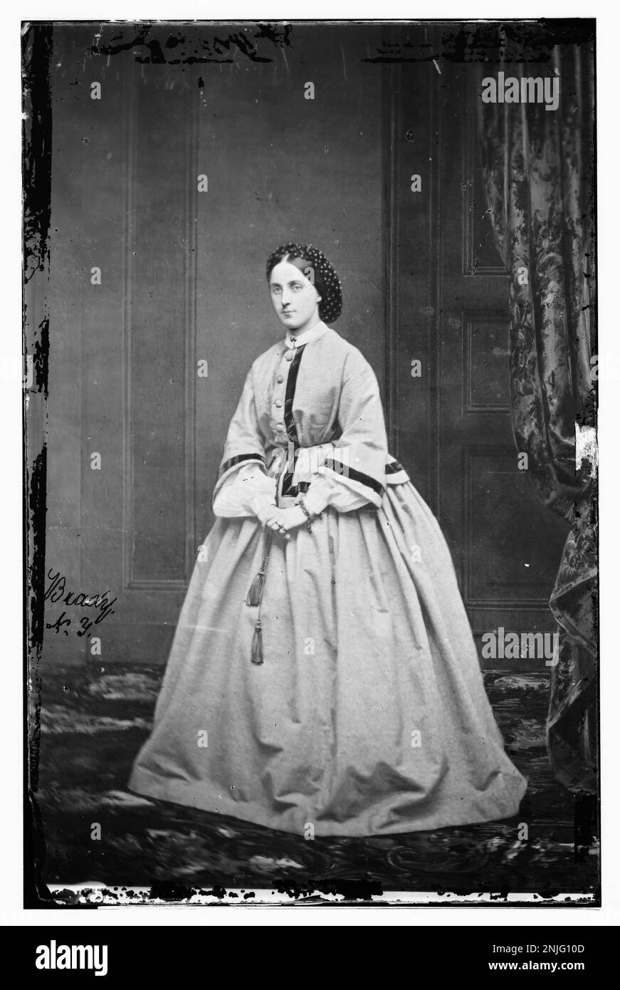 Photograph of Lady Bury, a British aristocrat, from the Library of ...