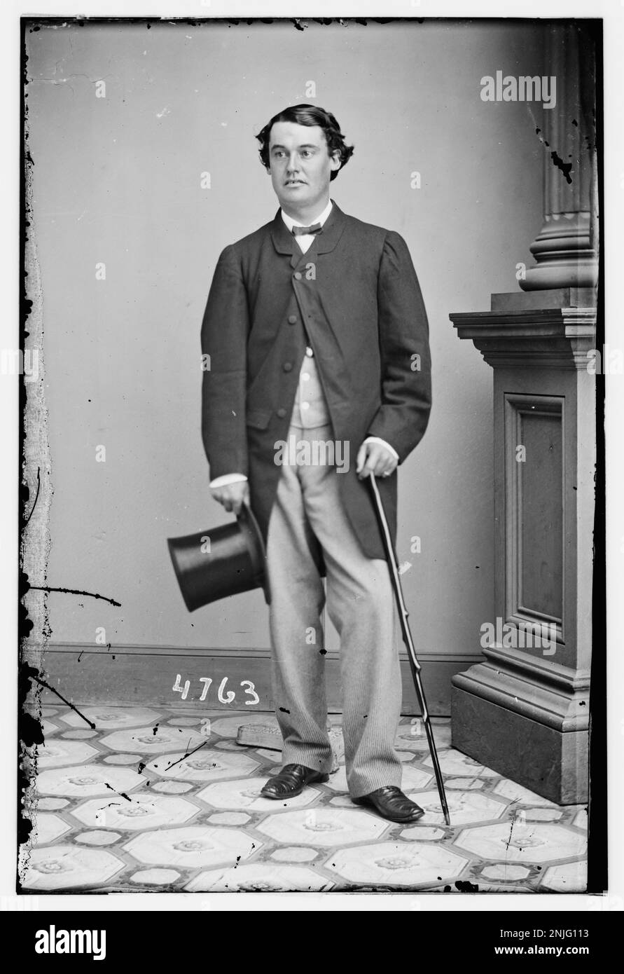 Portrait of Abram Stevens Hewitt, captured in the Library of Congress ...