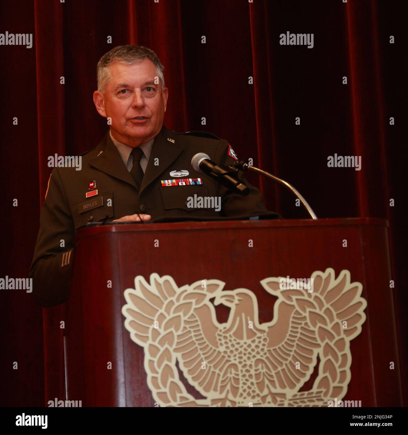 Maj. Gen. Janson D. Boyles, the adjutant general of Mississippi ...