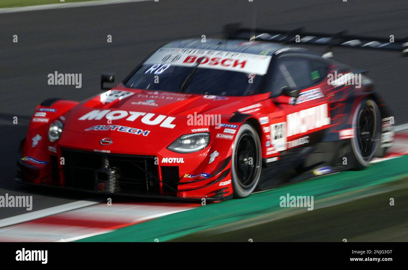 Italian racing driver Ronnie Quintarelli of NISSAN GT-R NISMO GT500 ...