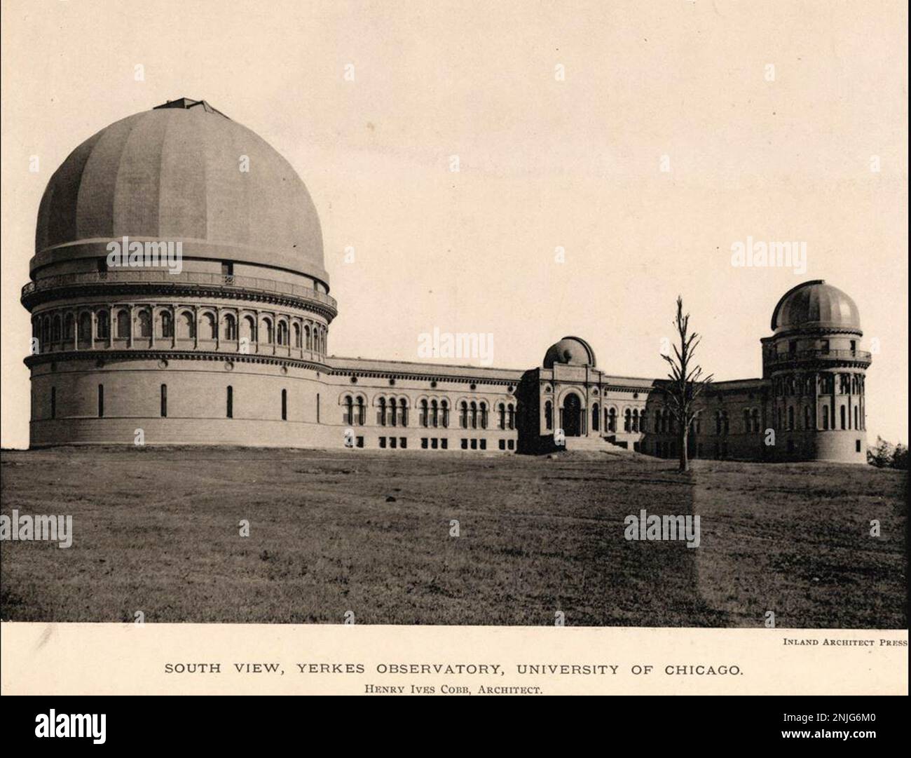 Chicago's Yerkes Observatory Stock Photo - Alamy
